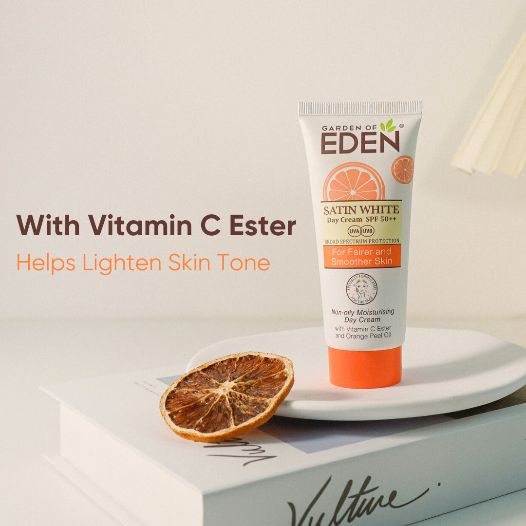 Buy Sunscreen in Malaysia | Satin White Day Cream | Garden of EDEN