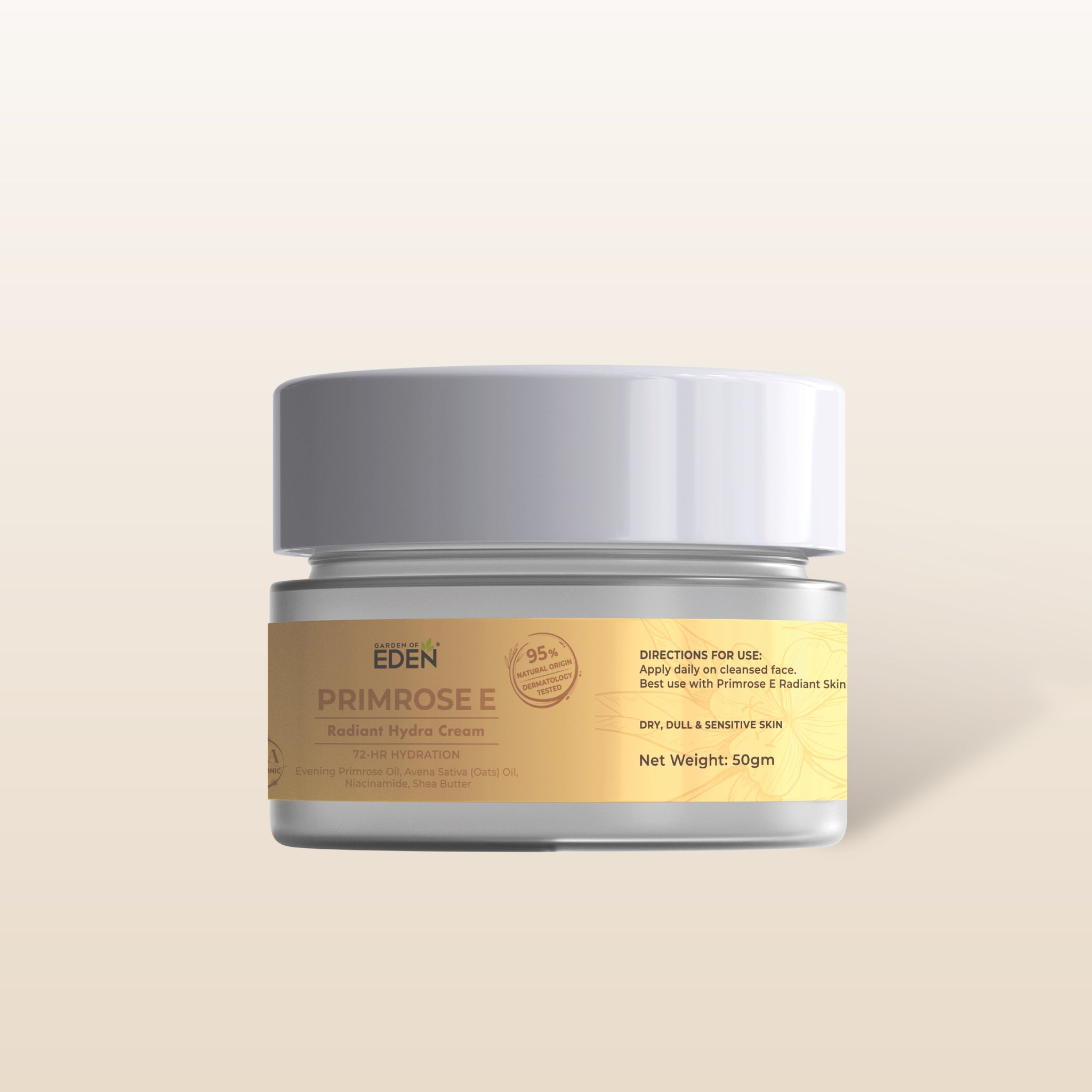 Primrose E Radiant Hydra Cream 50g – Garden of EDEN