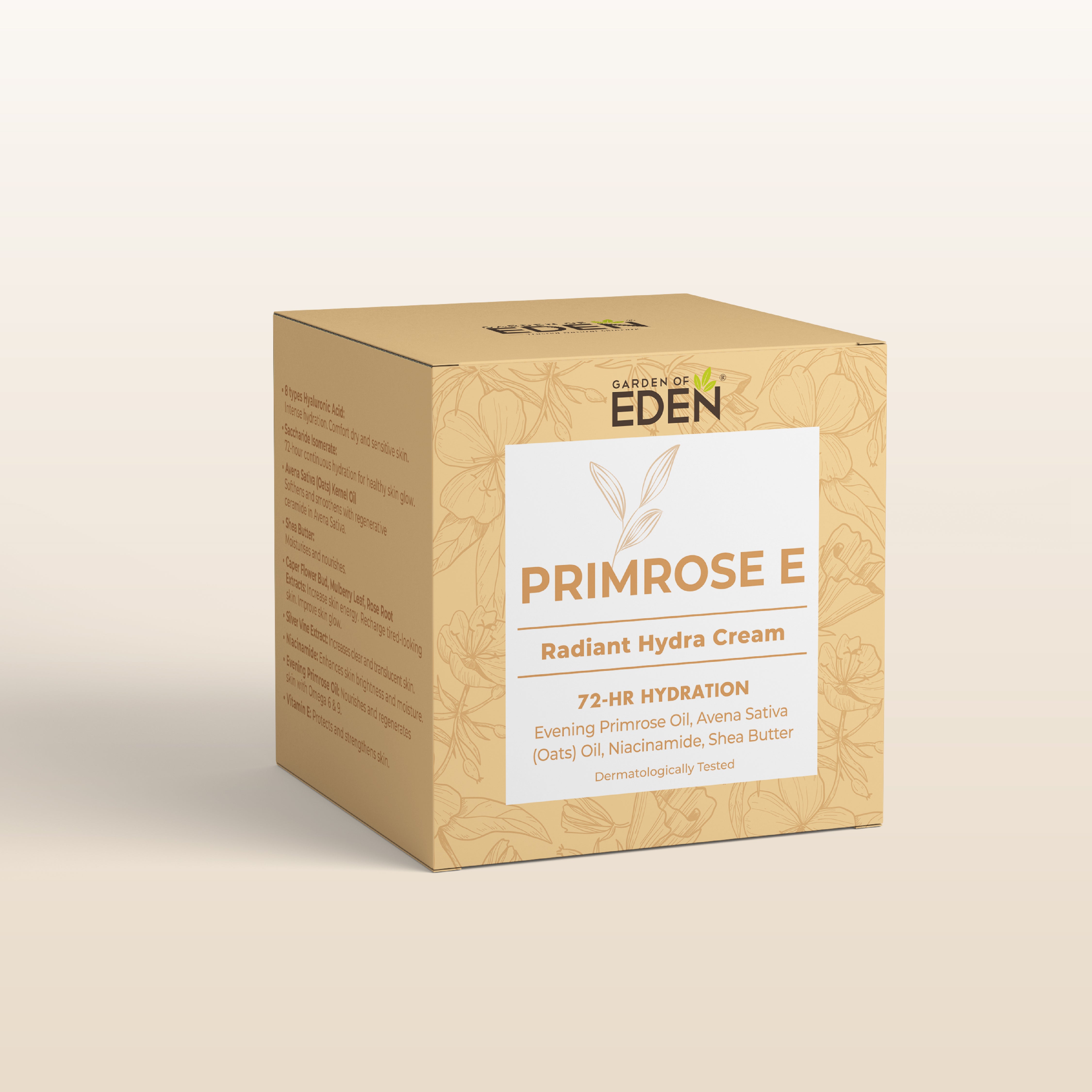 Primrose E Radiant Hydra Cream 50g – Garden of EDEN